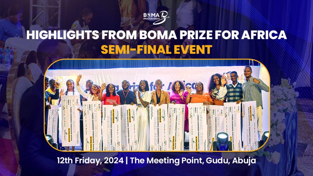 Boma Prize for Africa - Africa's Largest Social Impact Movement